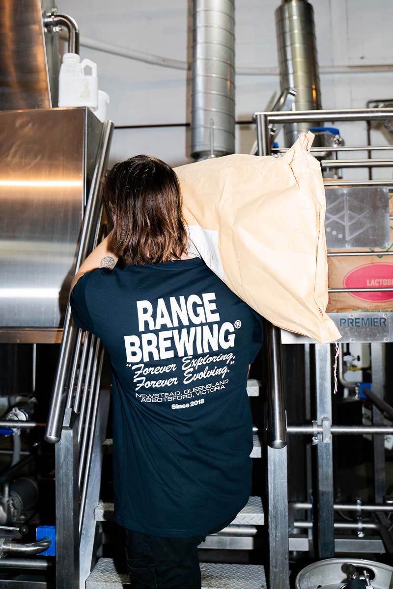 Forever Exploring Since 2018 Tee - Navy – Range Brewing