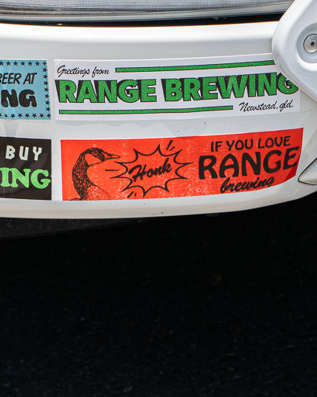 Honk If You Love - Bumper Sticker – Range Brewing