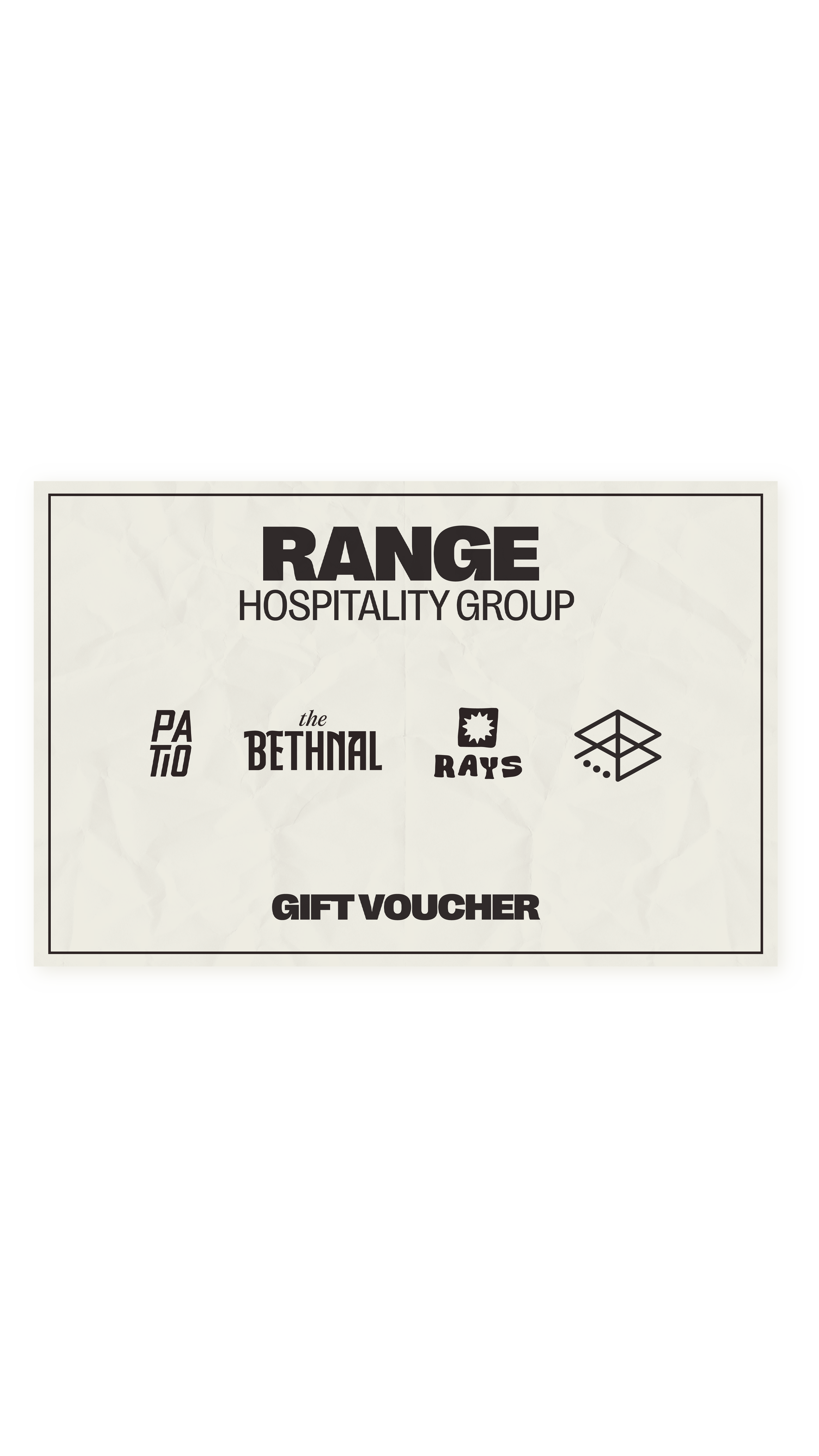 Venue Gift Voucher – Range Brewing